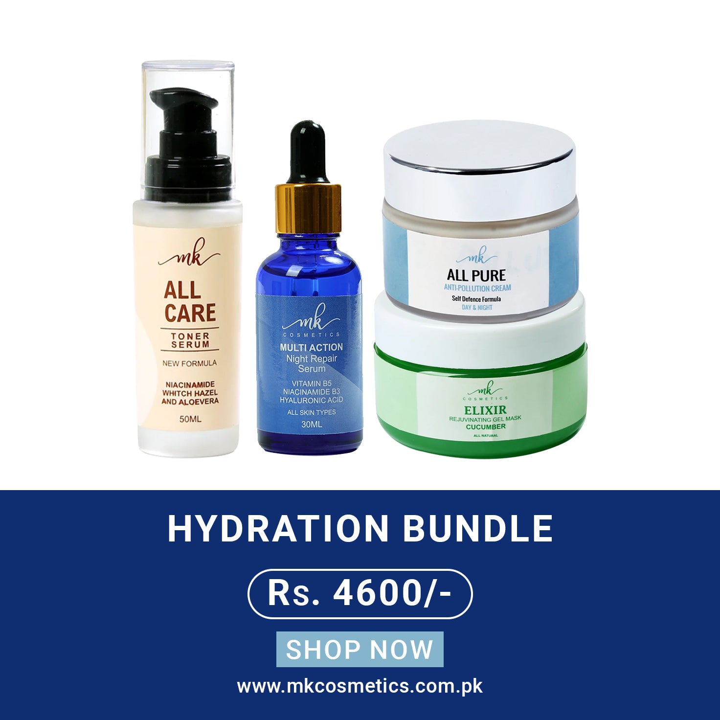 Hydration Bundle – MK Cosmetics Pakistan