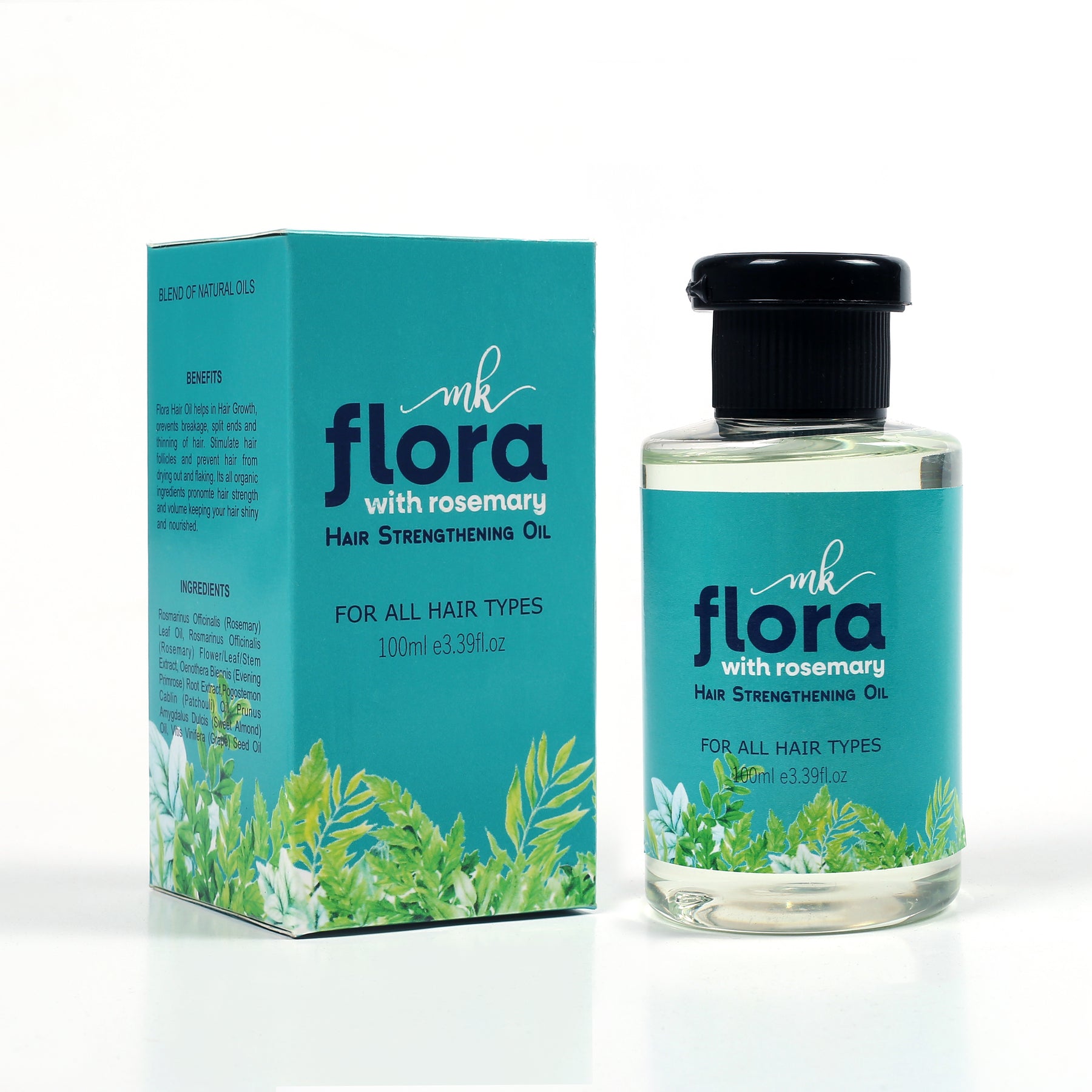 FLORA HAIR STRENGTHENING OIL - 100 ML – MK Cosmetics Pakistan