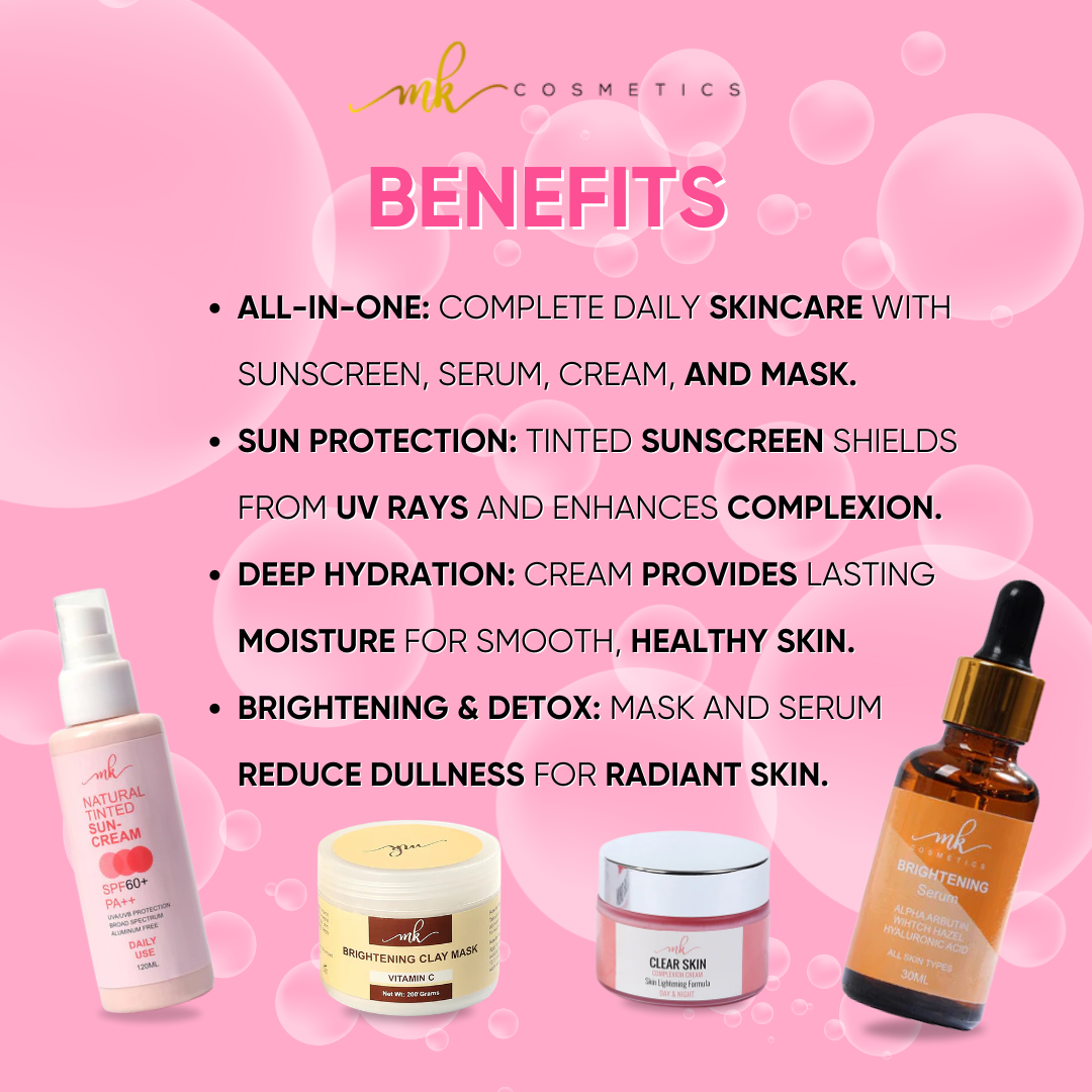 Daily Skin Care Bundle – MK Cosmetics Pakistan