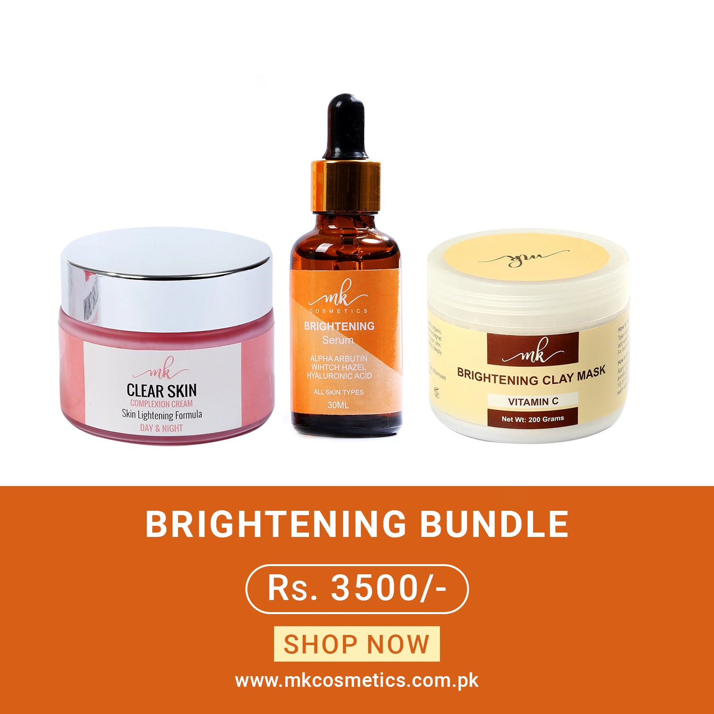 Brightening Bundle – MK Cosmetics Pakistan